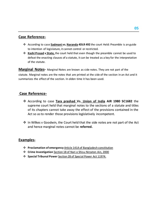 Rules of Interpretation | PDF