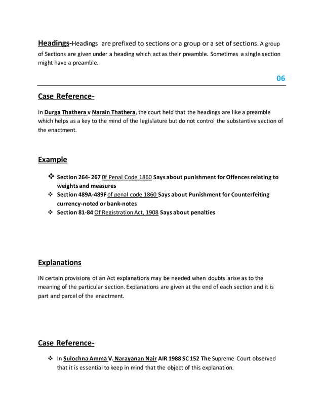 Rules of Interpretation | PDF