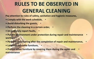 General cleaning | PPTX