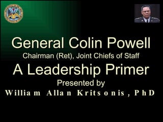 General colin power power pt. | PPT