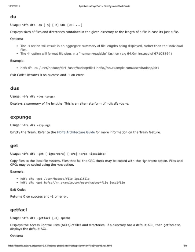 General Apache Command For Hadoop Pdf 