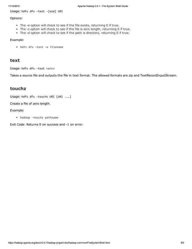 General Apache Command For Hadoop Pdf 2453