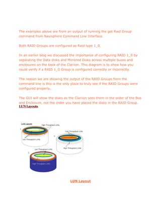 General commands for navisphere cli | PDF