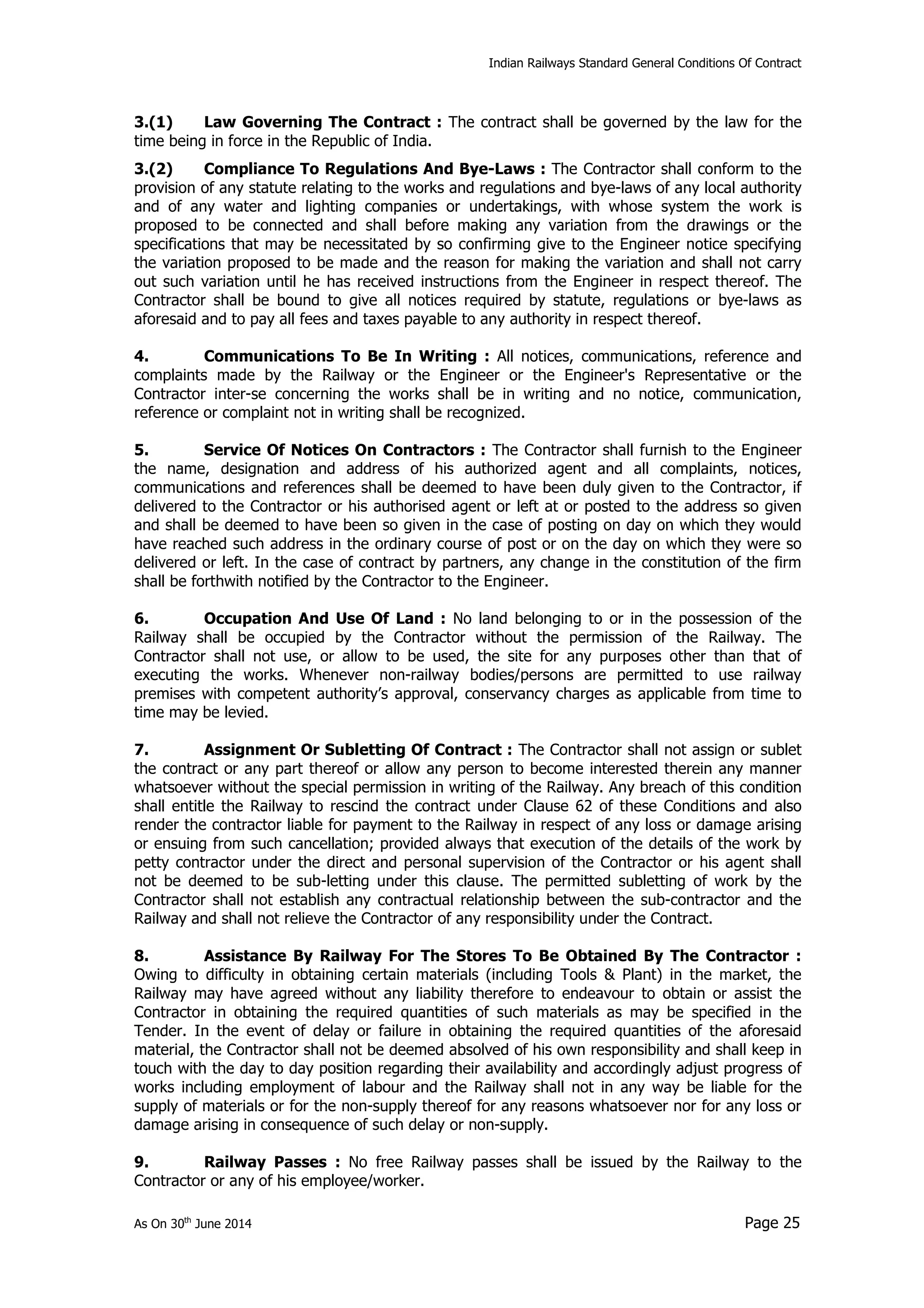 General conditions of_contract_july_2014_22_07_14 | PDF