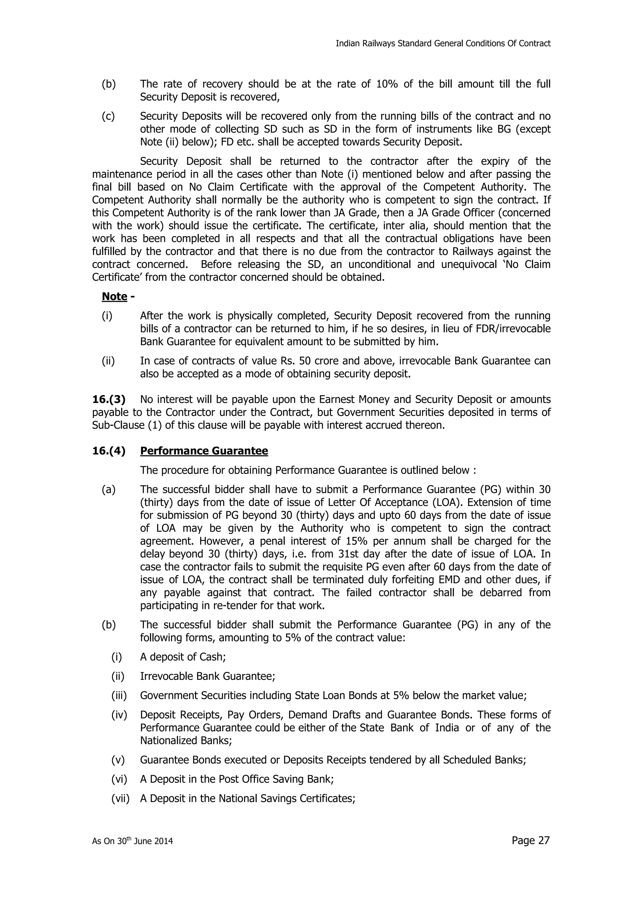 General conditions of_contract_july_2014_22_07_14 | PDF