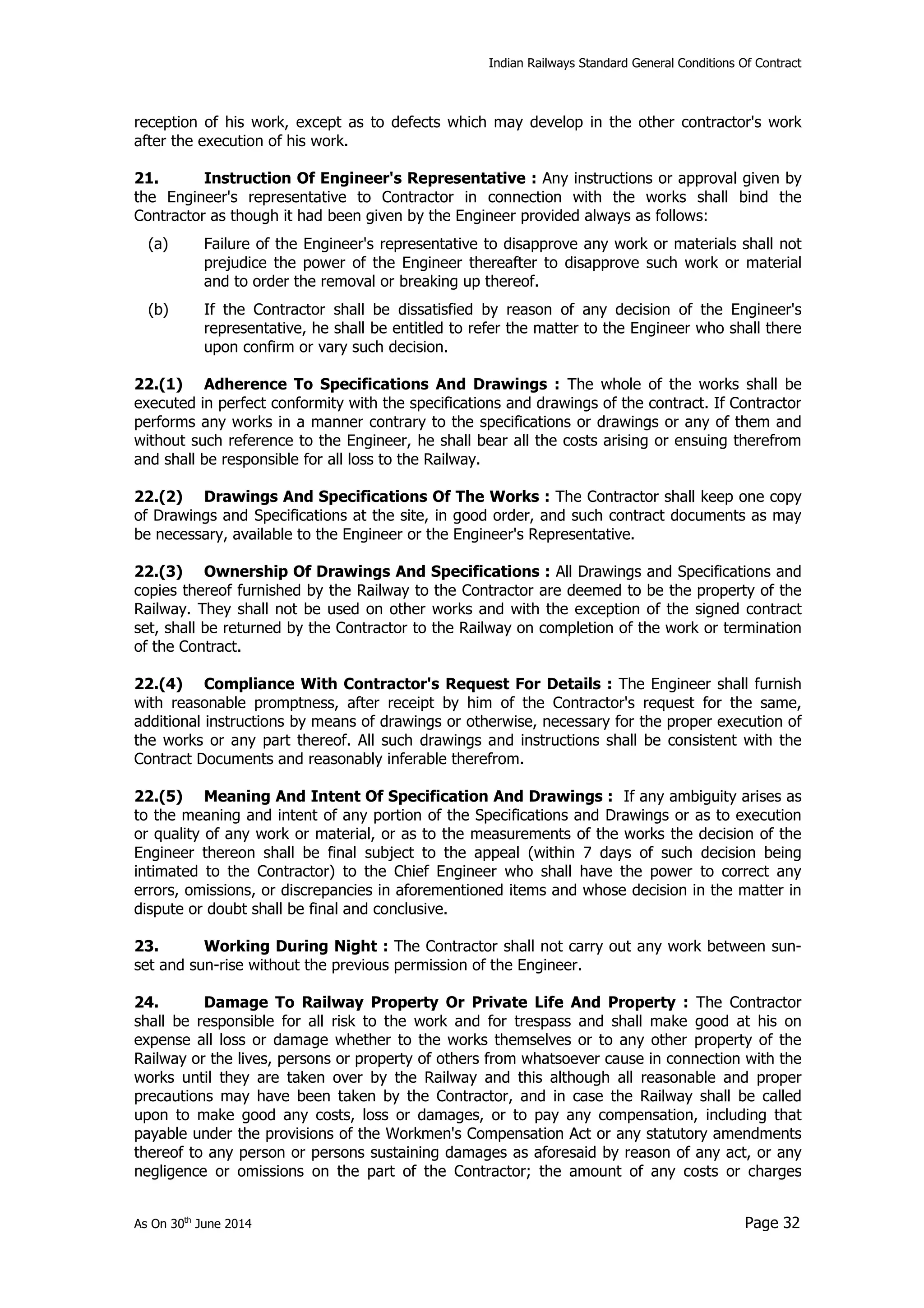 General conditions of_contract_july_2014_22_07_14 | PDF