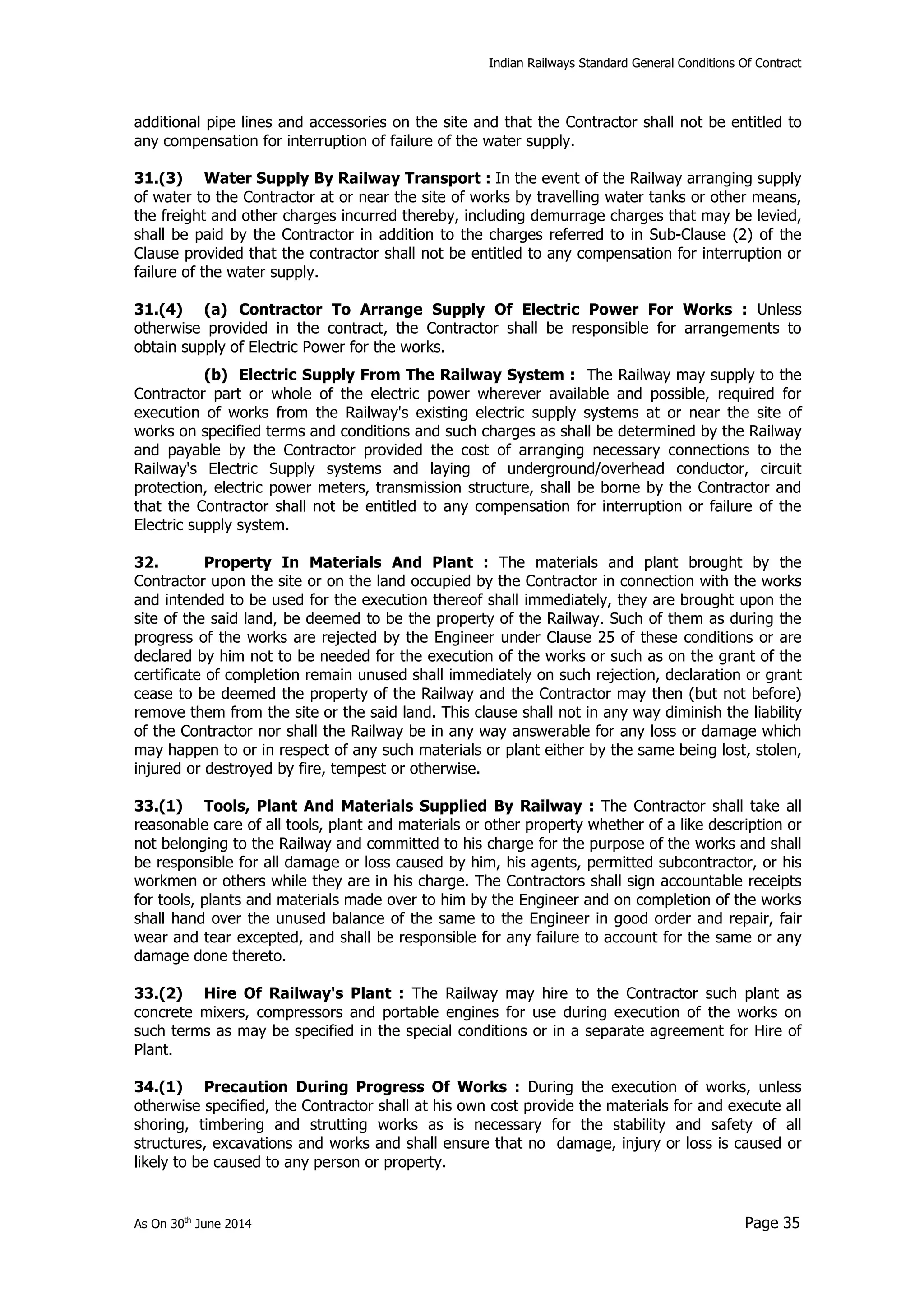 General conditions of_contract_july_2014_22_07_14 | PDF