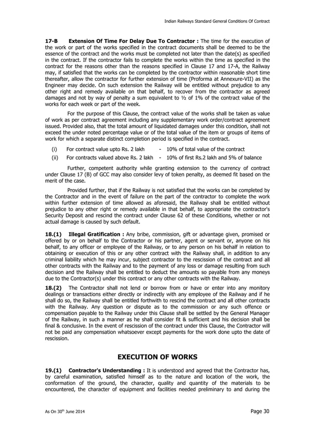 General conditions of_contract_july_2014_22_07_14 | PDF | Law