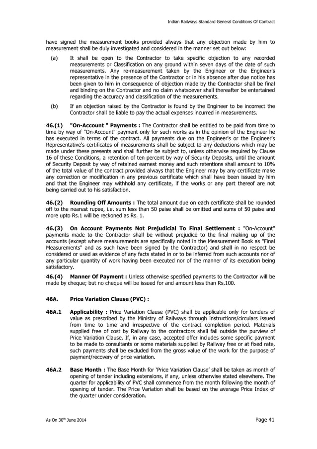 General conditions of_contract_july_2014_22_07_14 | PDF | Law