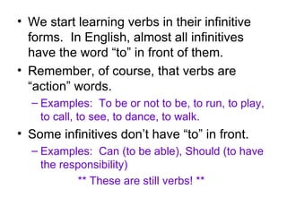 General Conjugation -Er Verbs | PPT