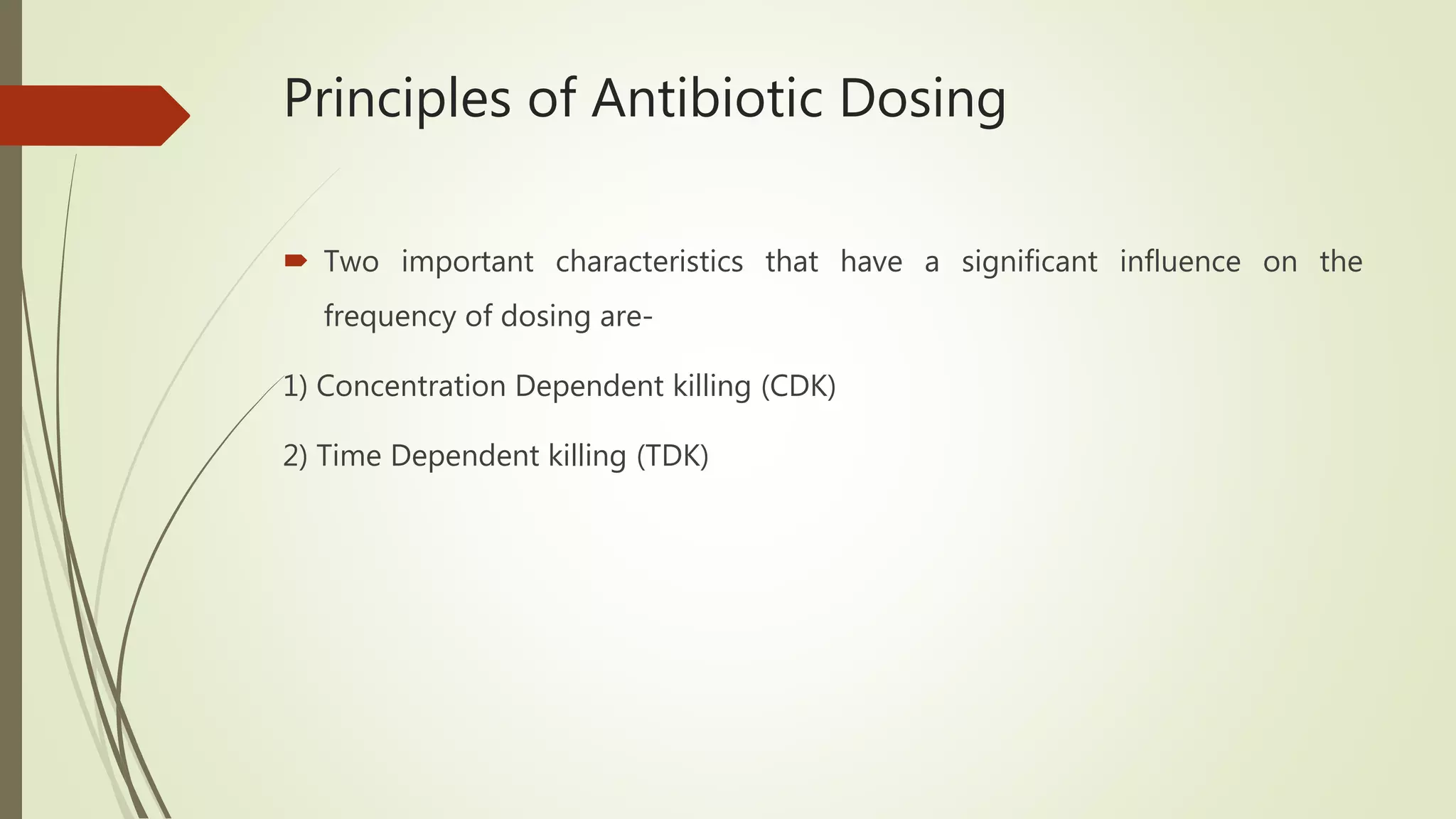 General consideration of antimicrobial agents | PPTX