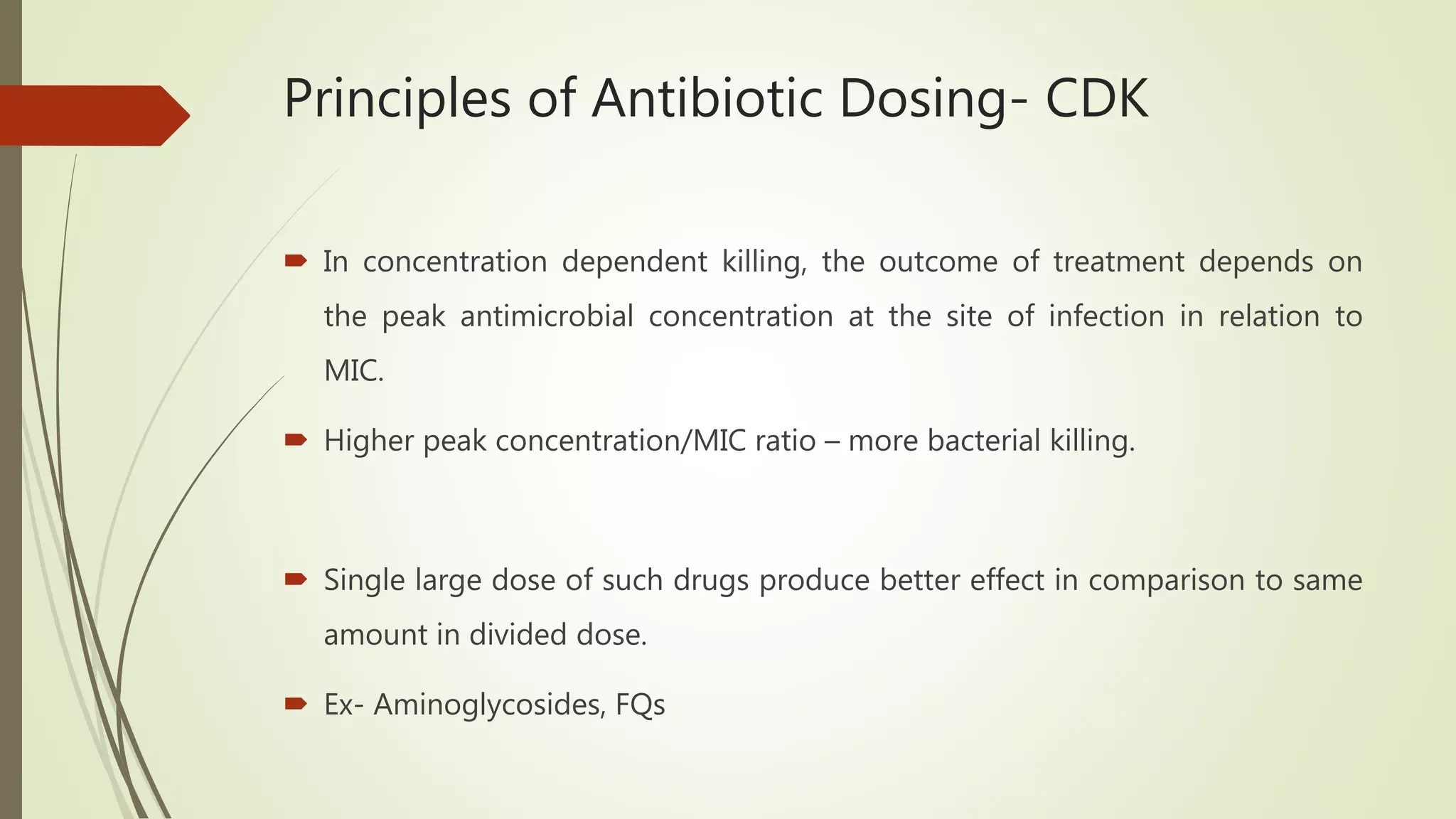 General consideration of antimicrobial agents | PPTX