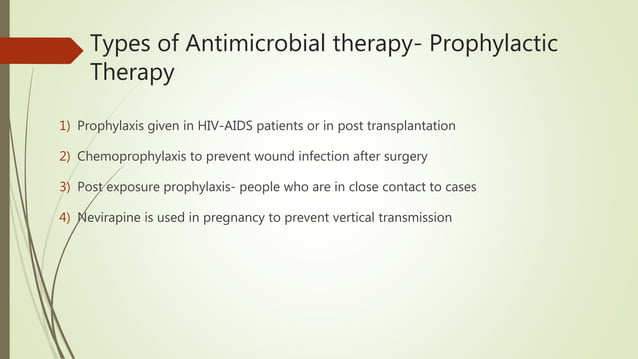 General consideration of antimicrobial agents | PPTX | Infectious Diseases | Diseases and Conditions