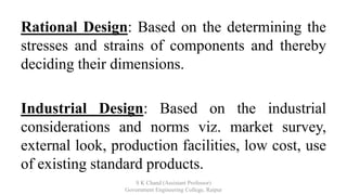 General considerations of MAchine Design | PDF