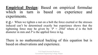General considerations of MAchine Design | PDF