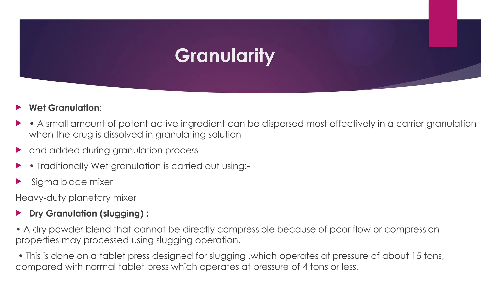 pilot plant scale up for solids general considerationations | PPTX