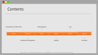 General Convolutional Encoder | PDF