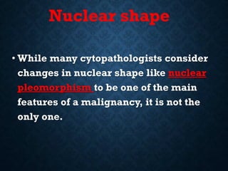 General criteria of malignancy | PDF