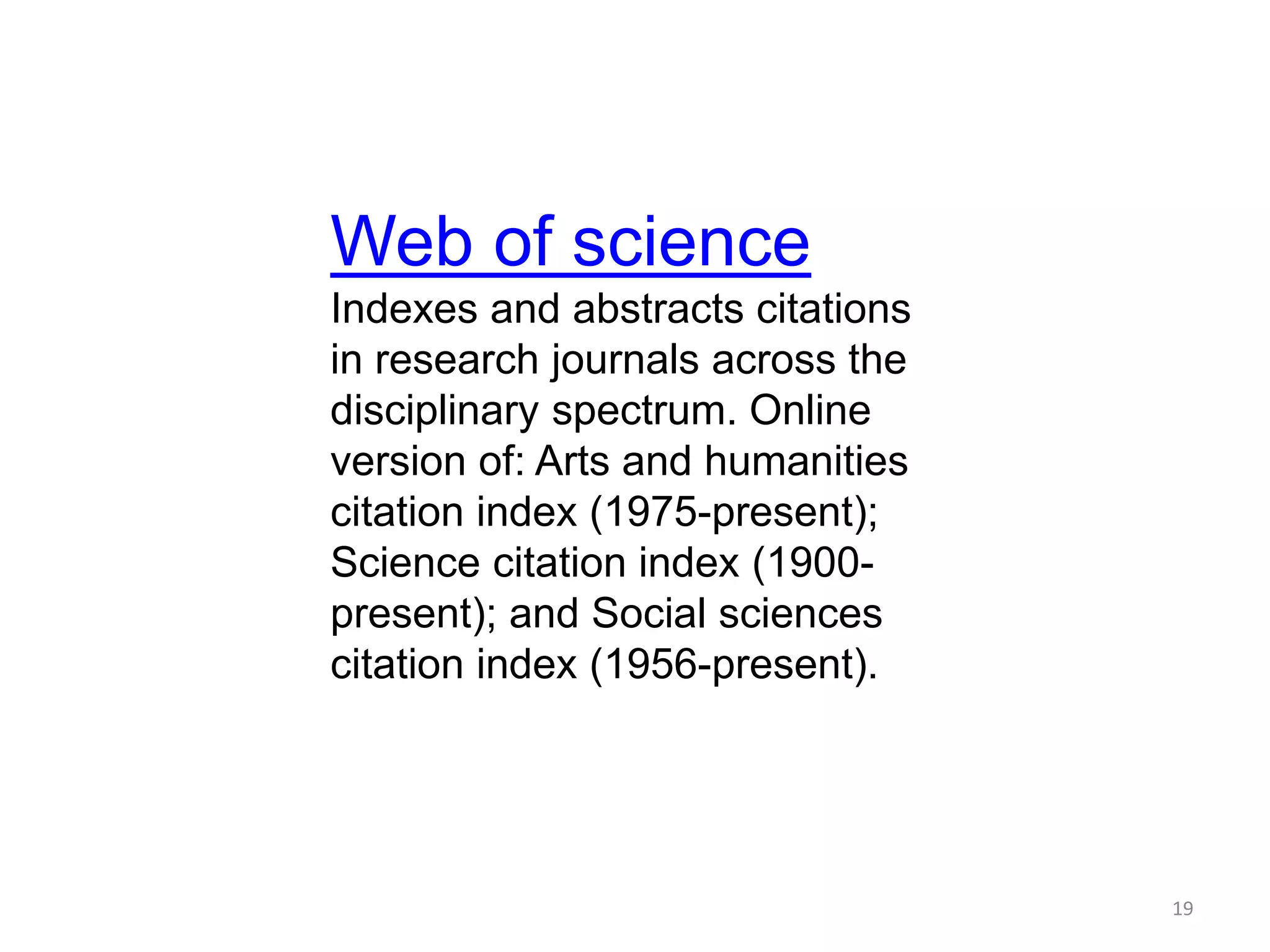 Database & Academic Research | PDF