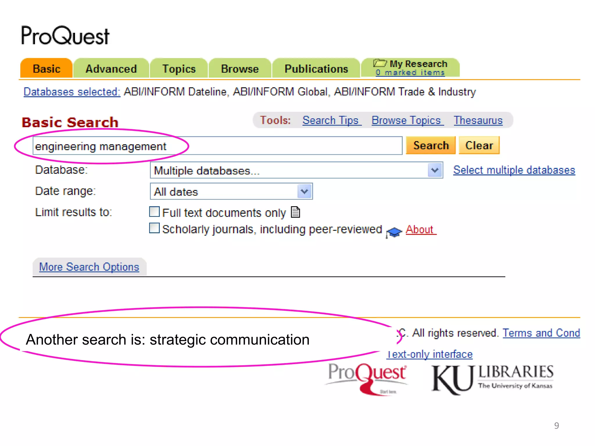 Database & Academic Research | PDF