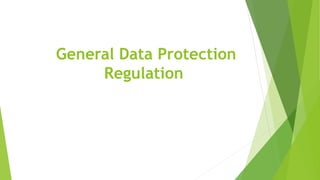 General data protection | PPTX