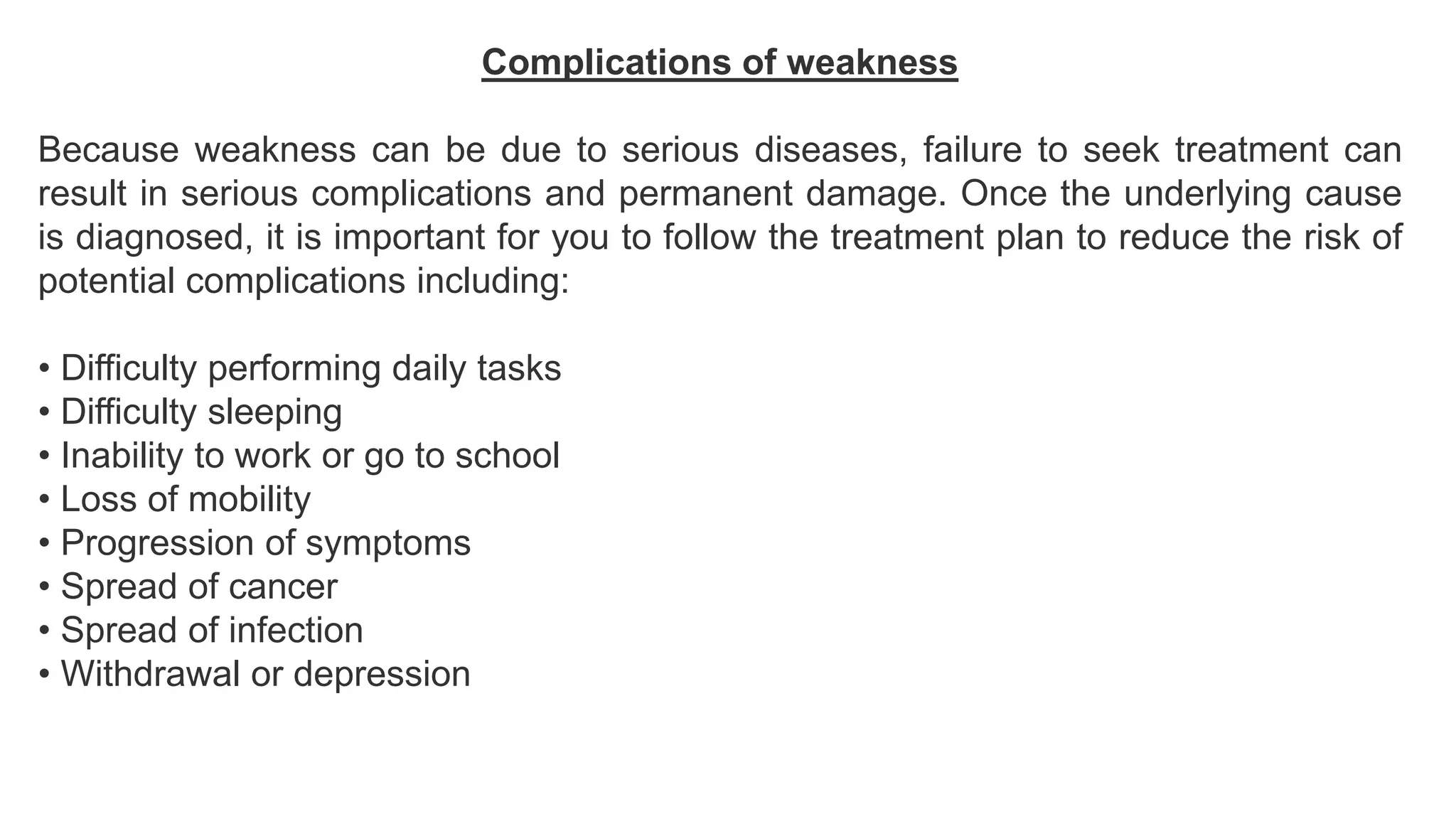 General debility | PPTX