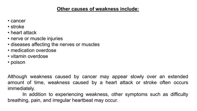 General debility | PPTX