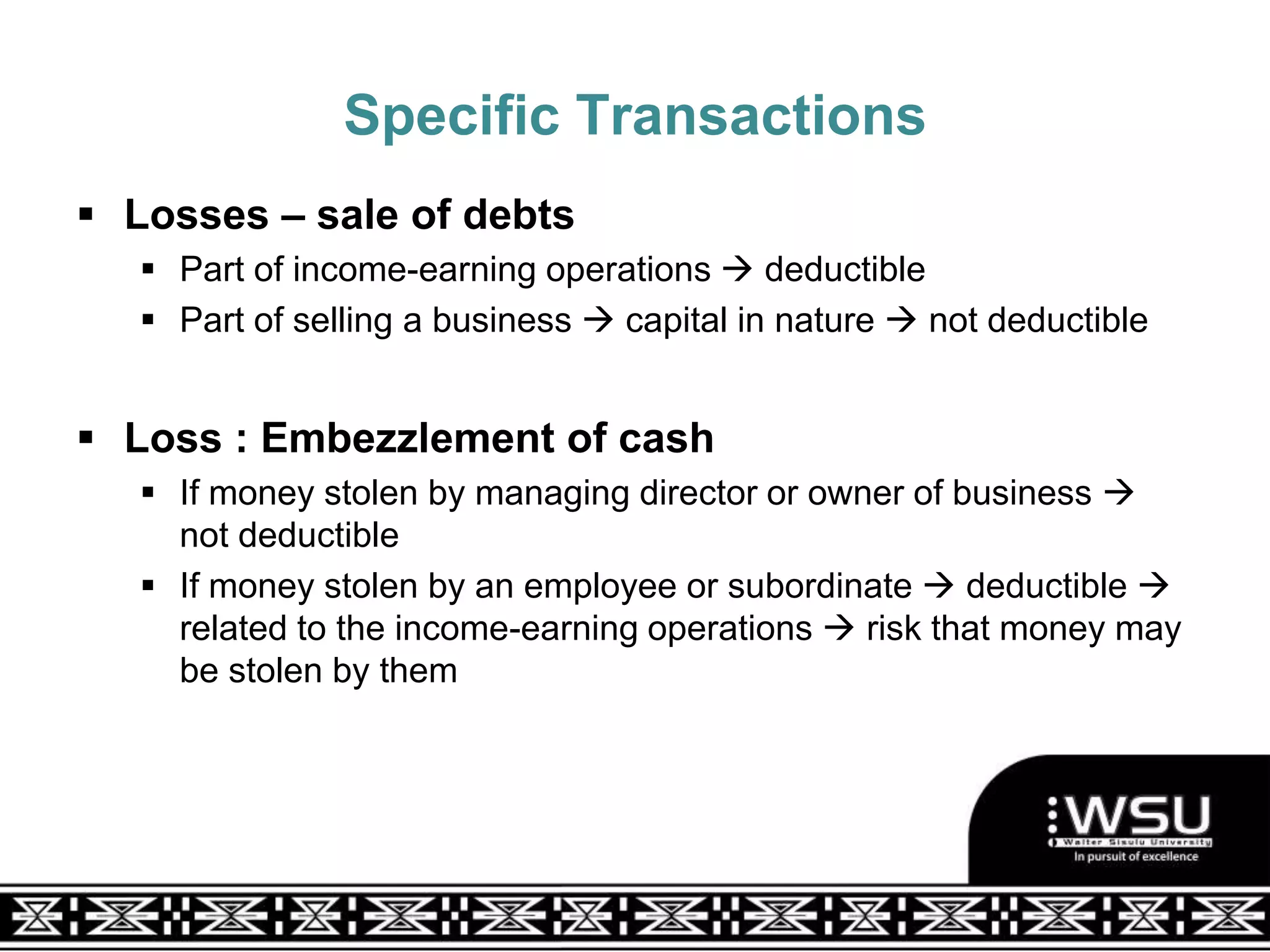 General deduction formulas.ppt