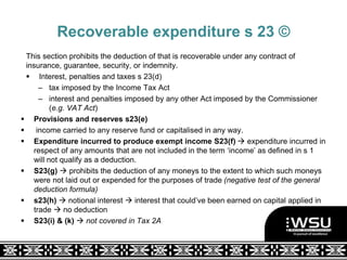 General deduction formulas.ppt