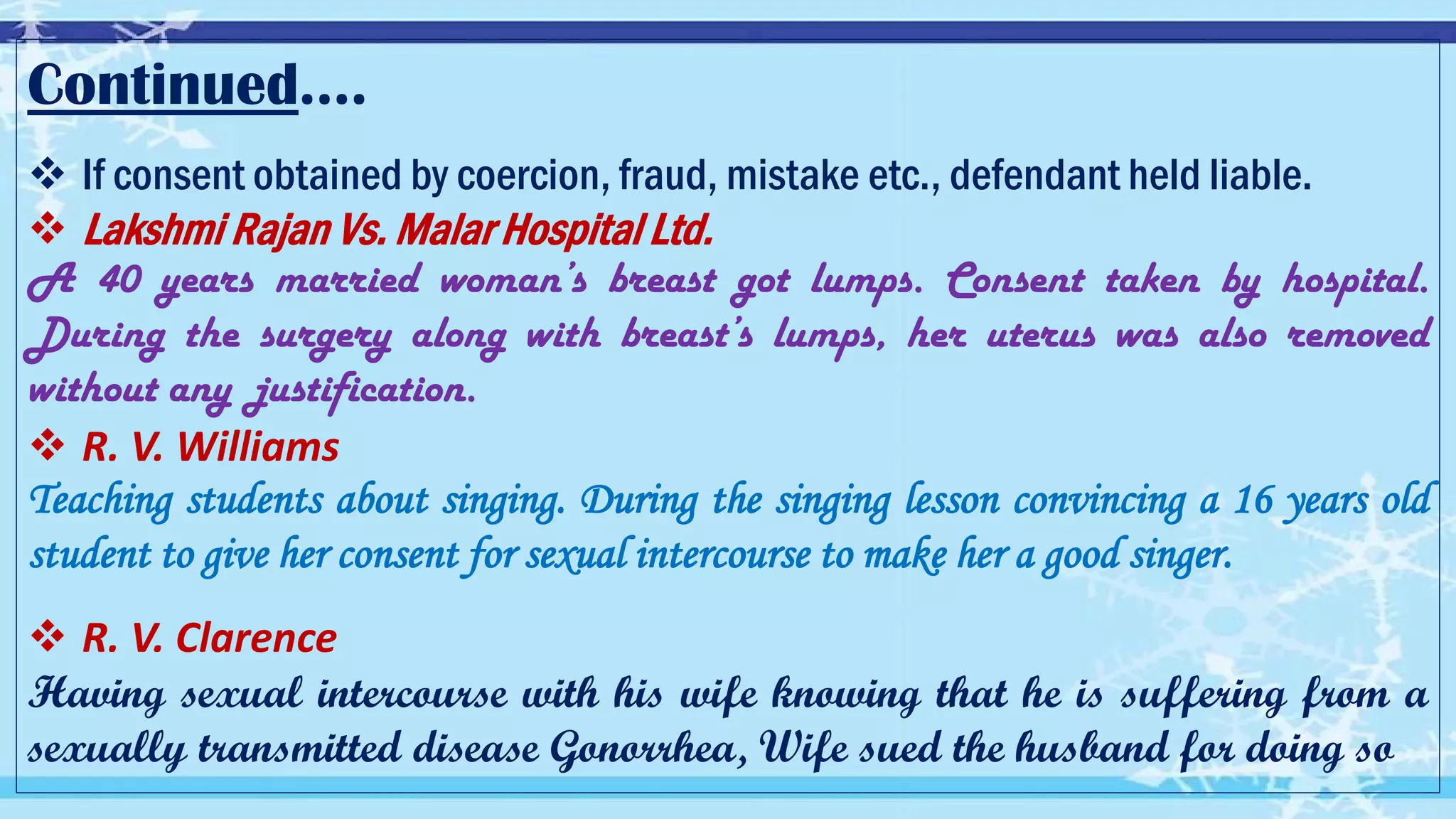 General defences against tortious liability, lec 02 | PDF | First Aid | Injuries