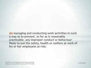 General duties of employers | PPT