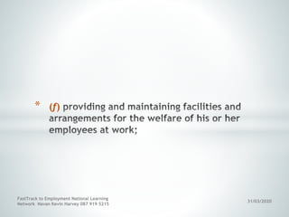 General duties of employers | PPT