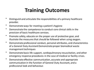 General duty nursing assistant course in agra | DOCX