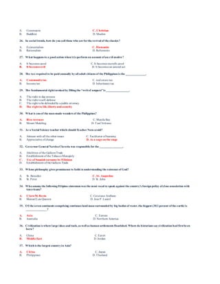 General Education - Social Science.docx