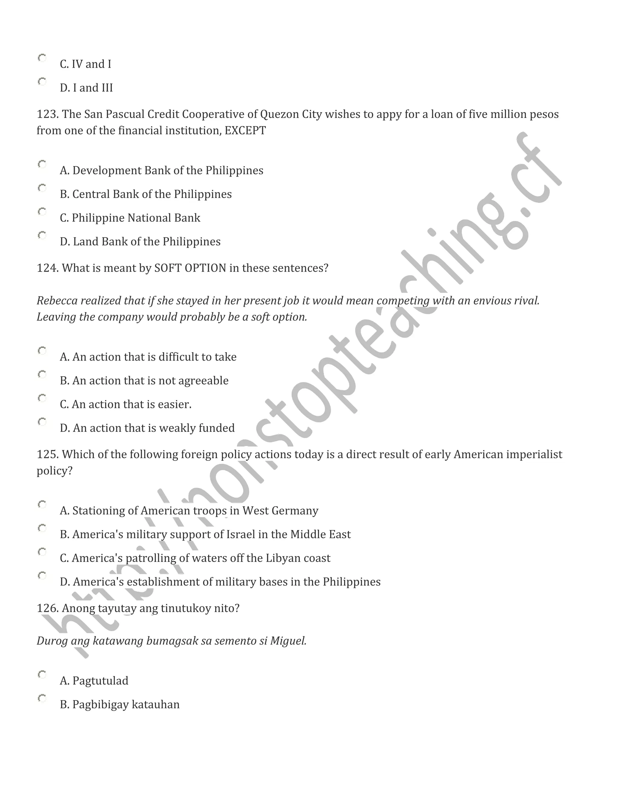 LET Sample Exam General education set b | PDF