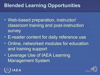 General education training nuclear security | PPT