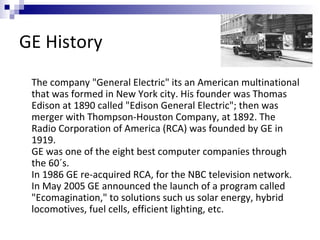 General electric | PPT