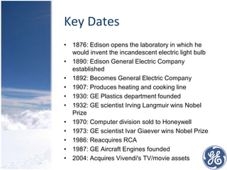 General electric | PPT