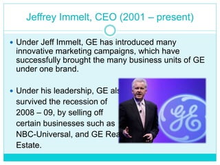 General Electric B2B Marketing | PPTX