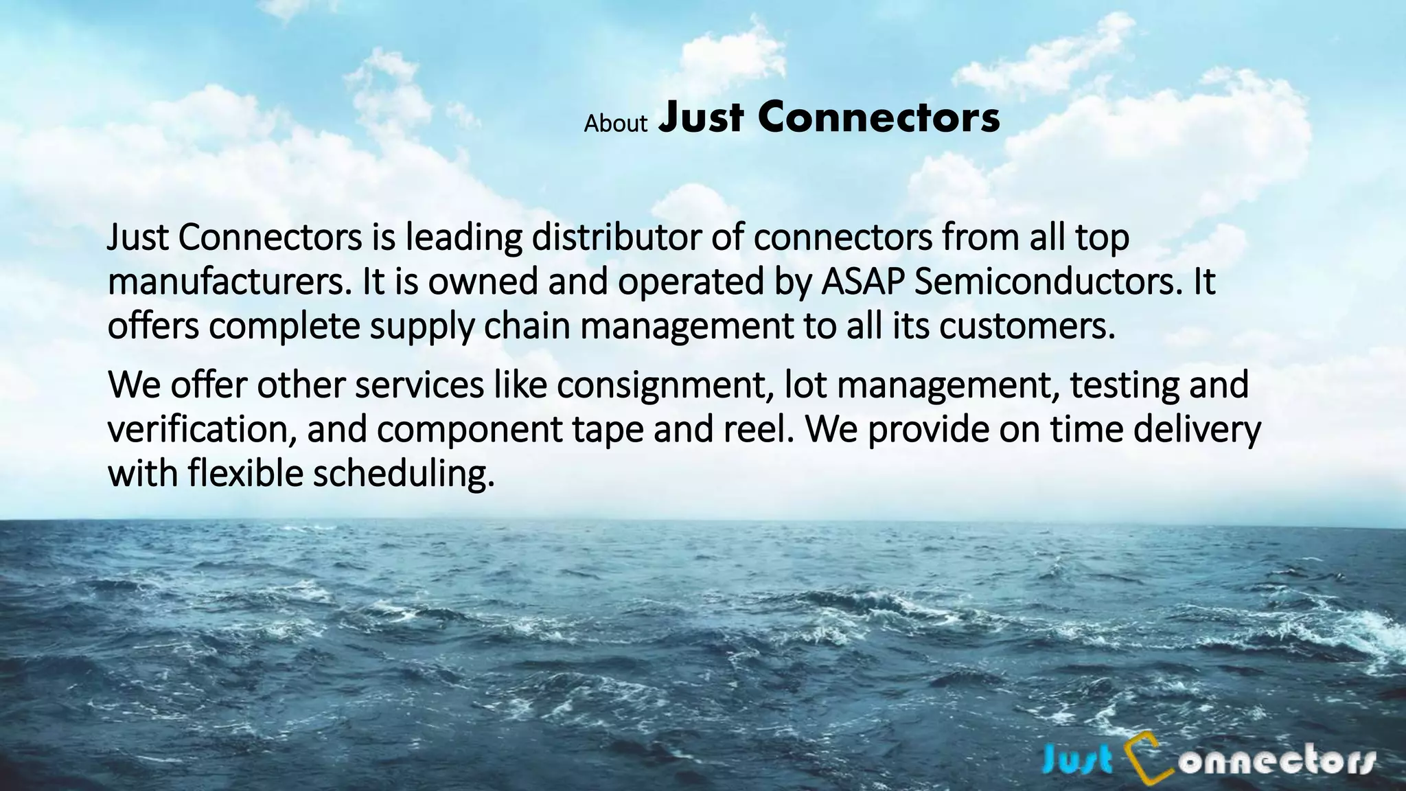 General Electric Parts- Just Connectors | PPT