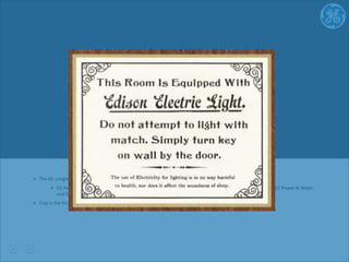 General Electric (Case Study) | PPTX