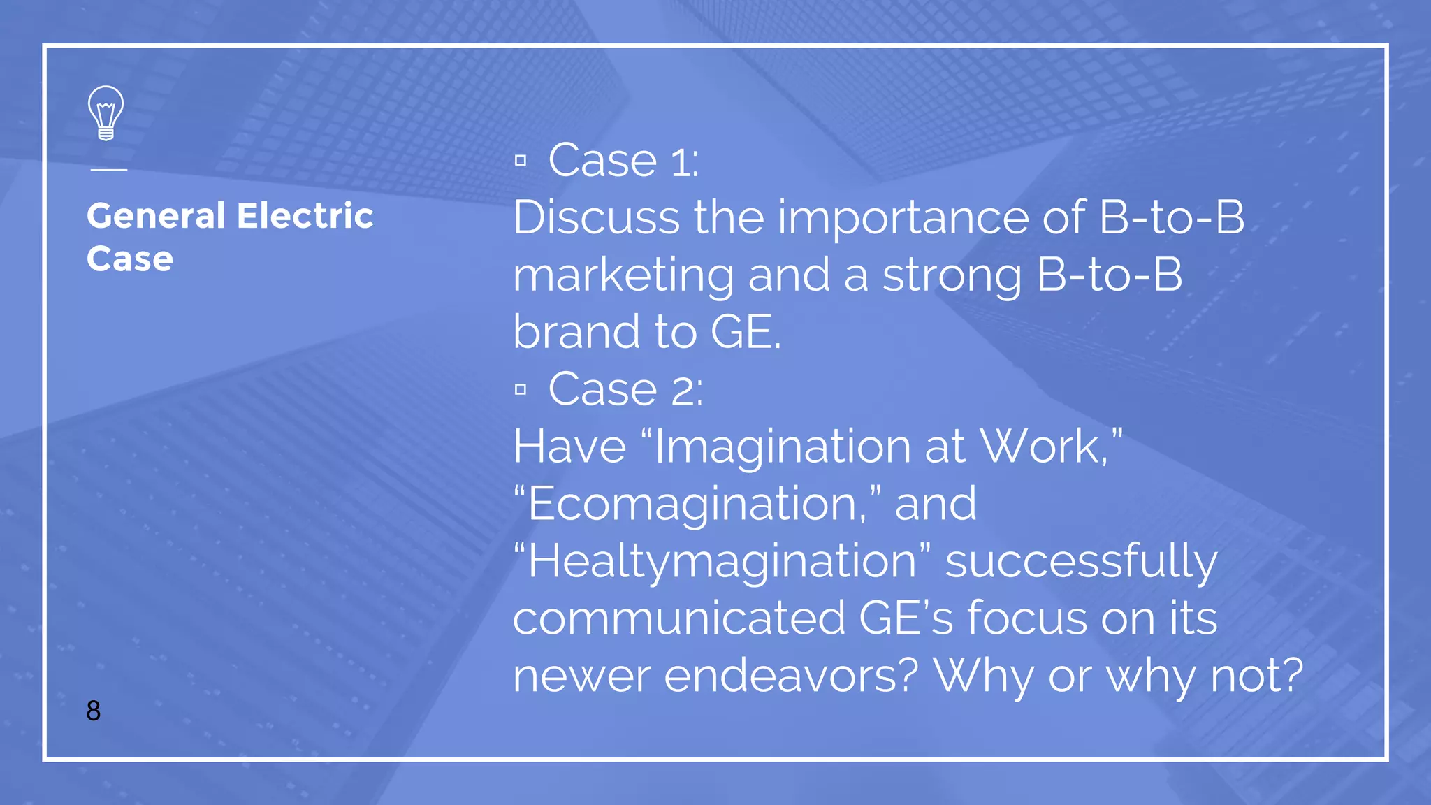 General electric case | PPT