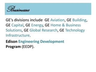 General Electric Company | PPTX