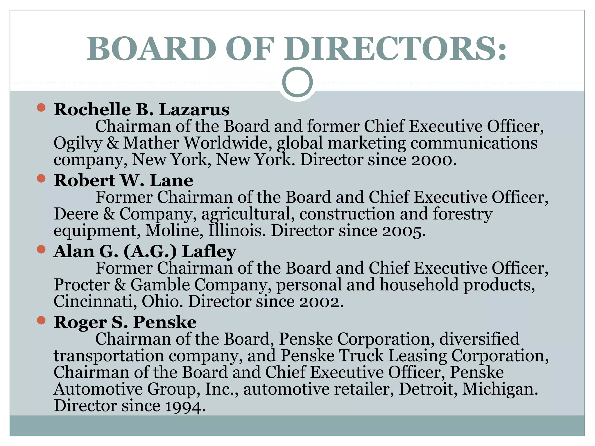 General Electric Company | PPT