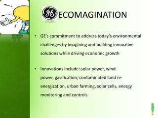 General Electri Cpptpresent. | PPT | Free Download