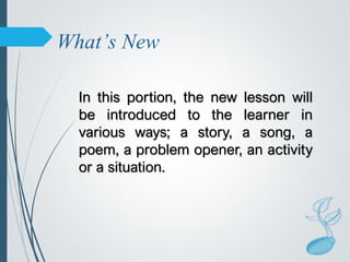 General Elements of Self-Learning Modules | PDF