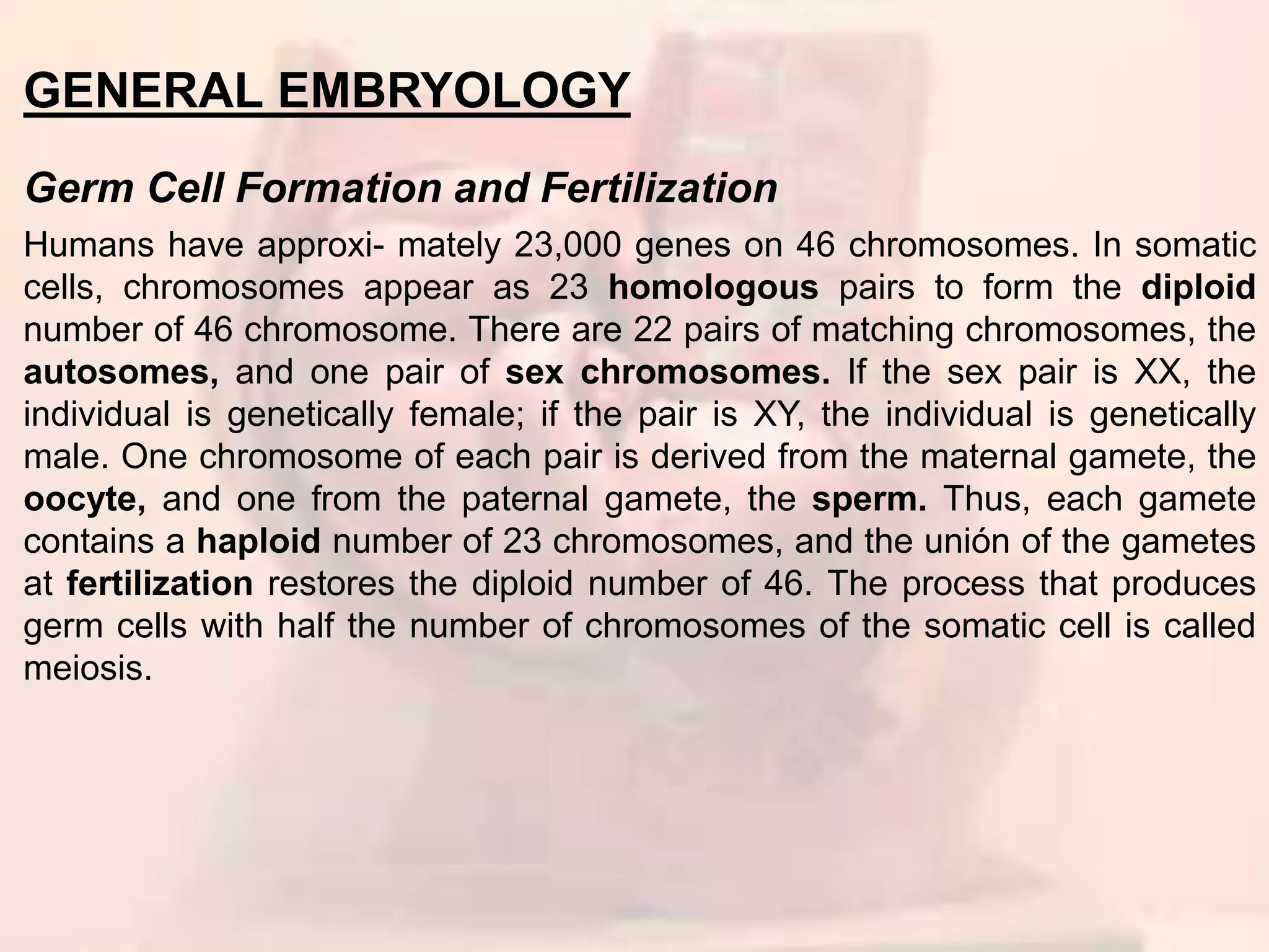 General embryology | PPTX