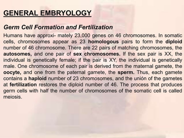 General embryology | PPT