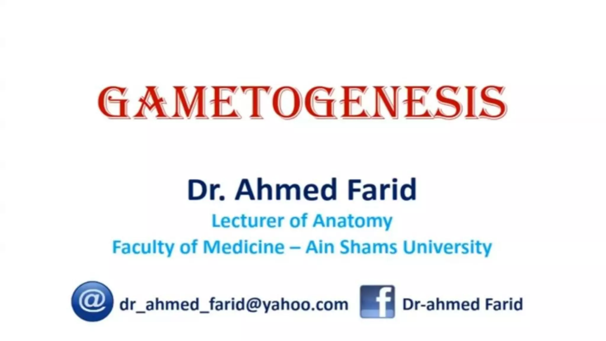 General Embryology Dr. Ahmed Farid by Selda.pdf | Genetics | Science