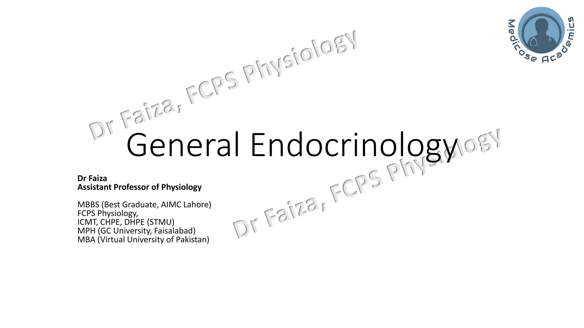 General Endocrinology and mechanism of action of hormones | PDF